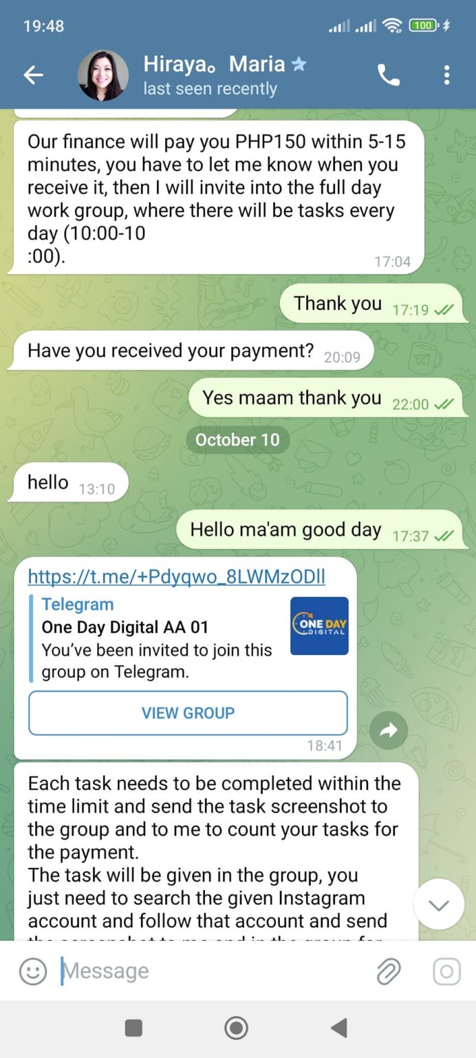 Task Scam : A New Form Online Scams Hitting Filipino Today